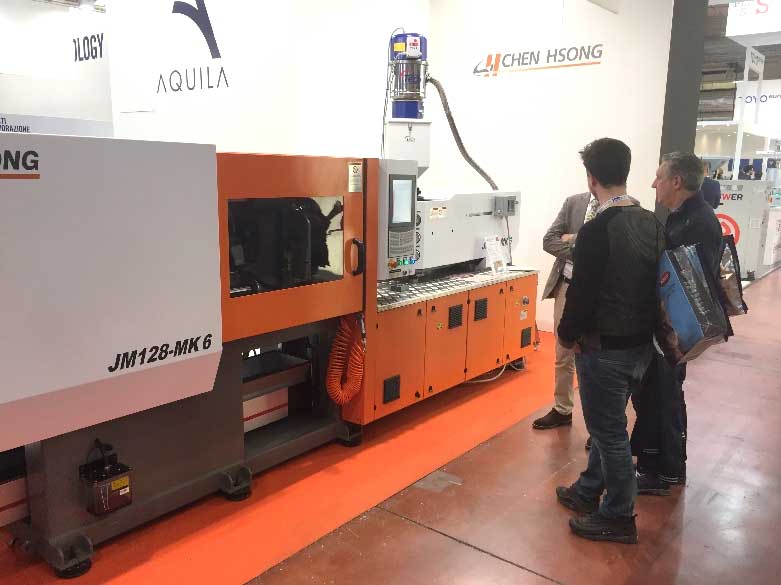 AQUILA shows off new Chen Hsong MK6 at MECSPE - Chenhsong Injection ...